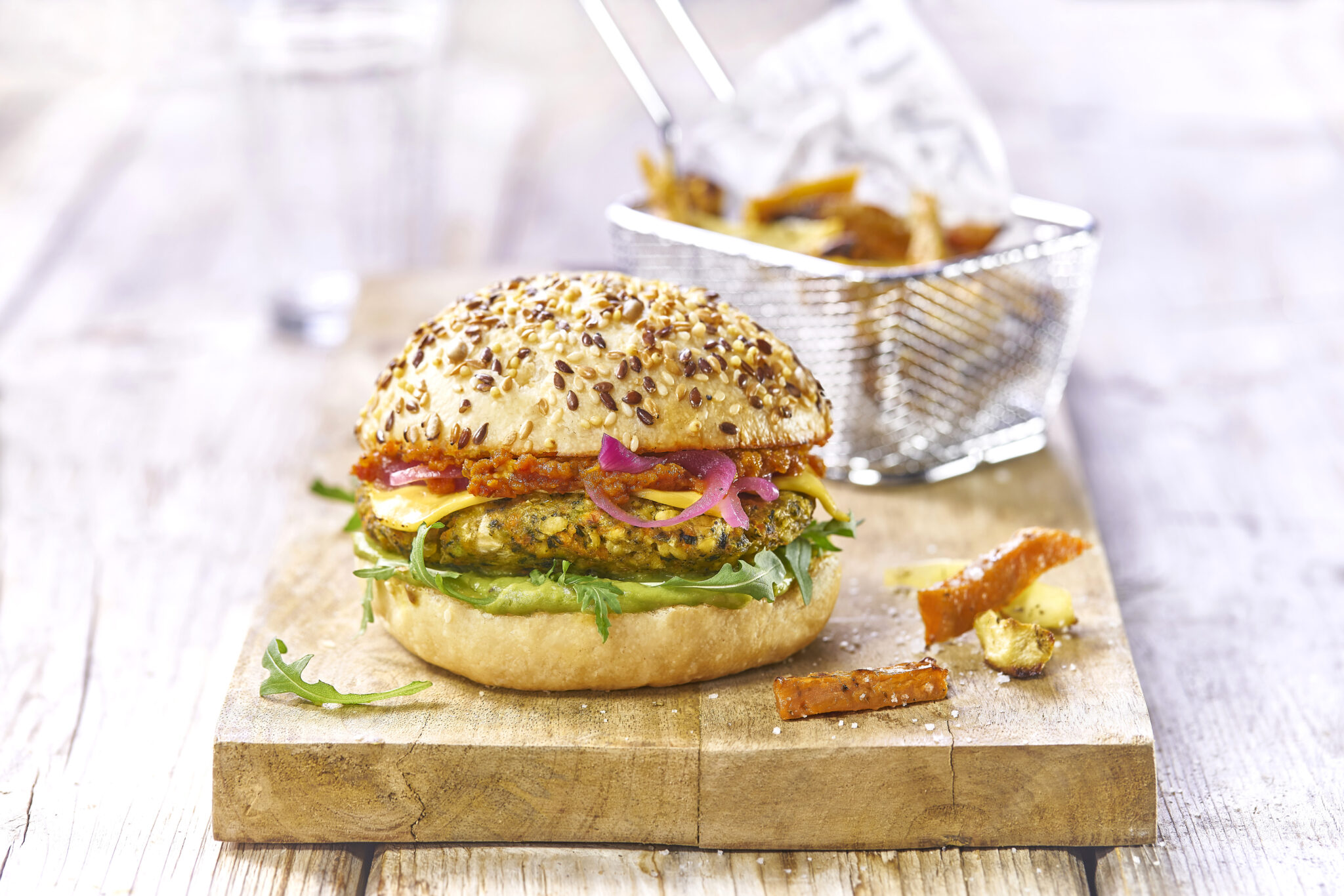 Veg burger – Vegetal Solutions